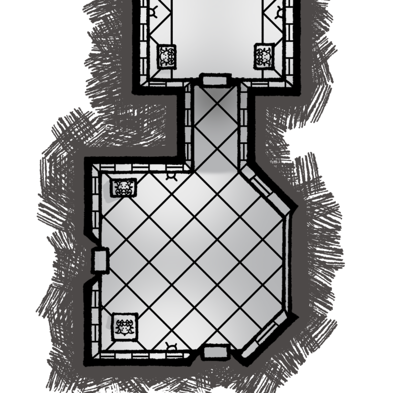 Throne Room Map Commission | Lightheart Adventures
