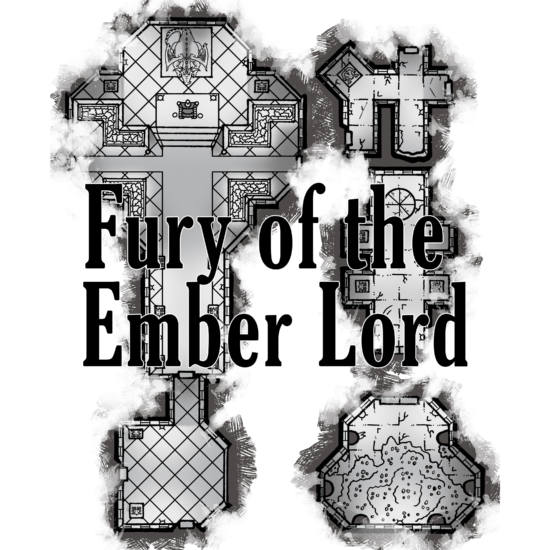 Throne Room Map Commission | Lightheart Adventures