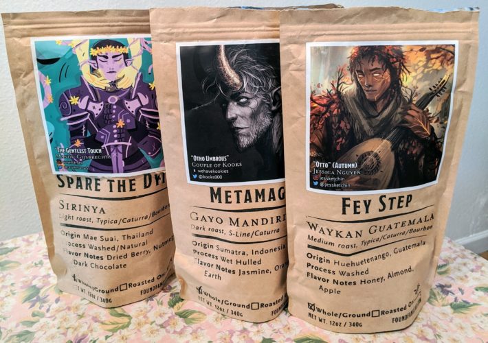 Found Familiar: A D&D coffee company full of magic | Lightheart Adventures