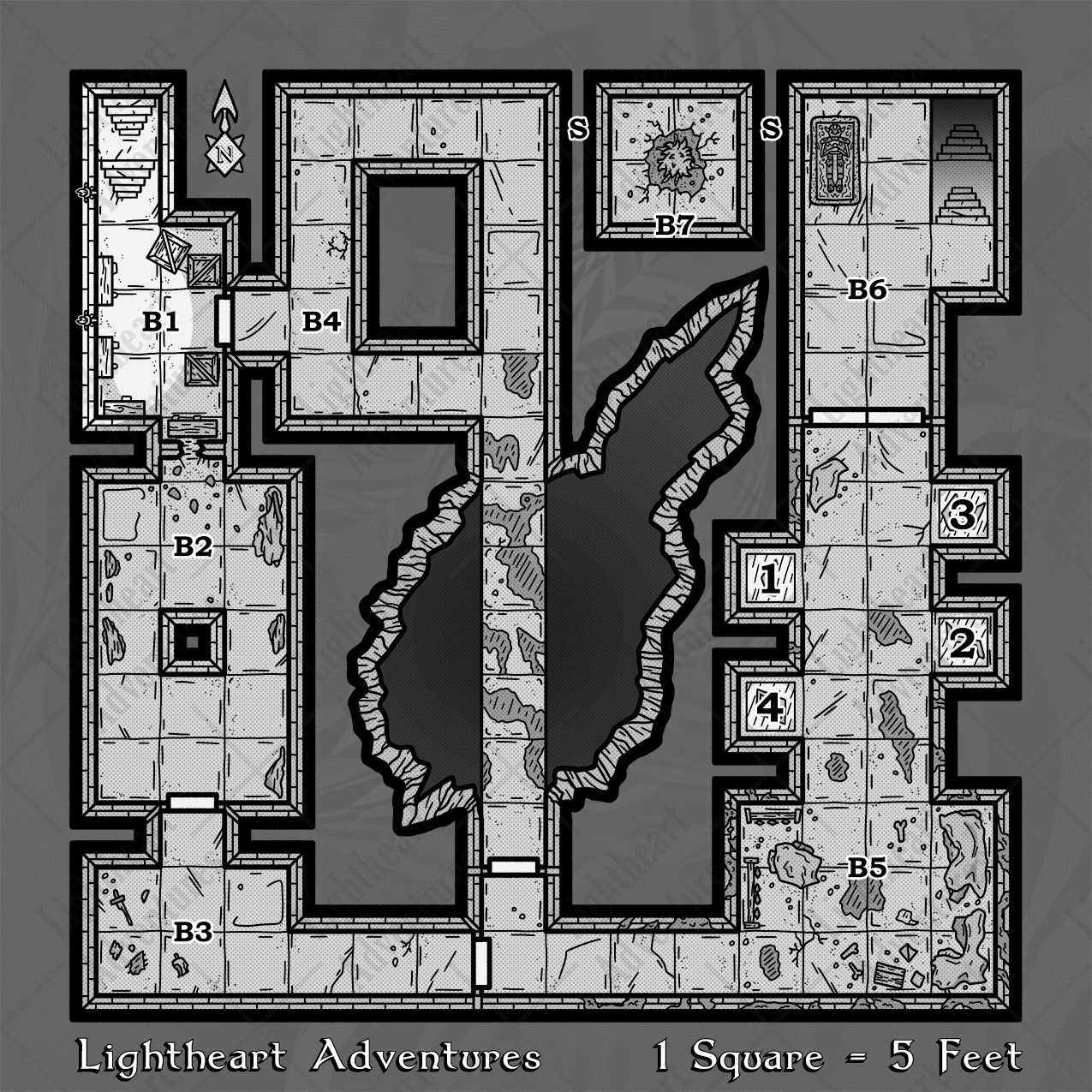 Quick D&D Dungeon Encounter: The Baffling Basement of Bertie Bigglesby ...