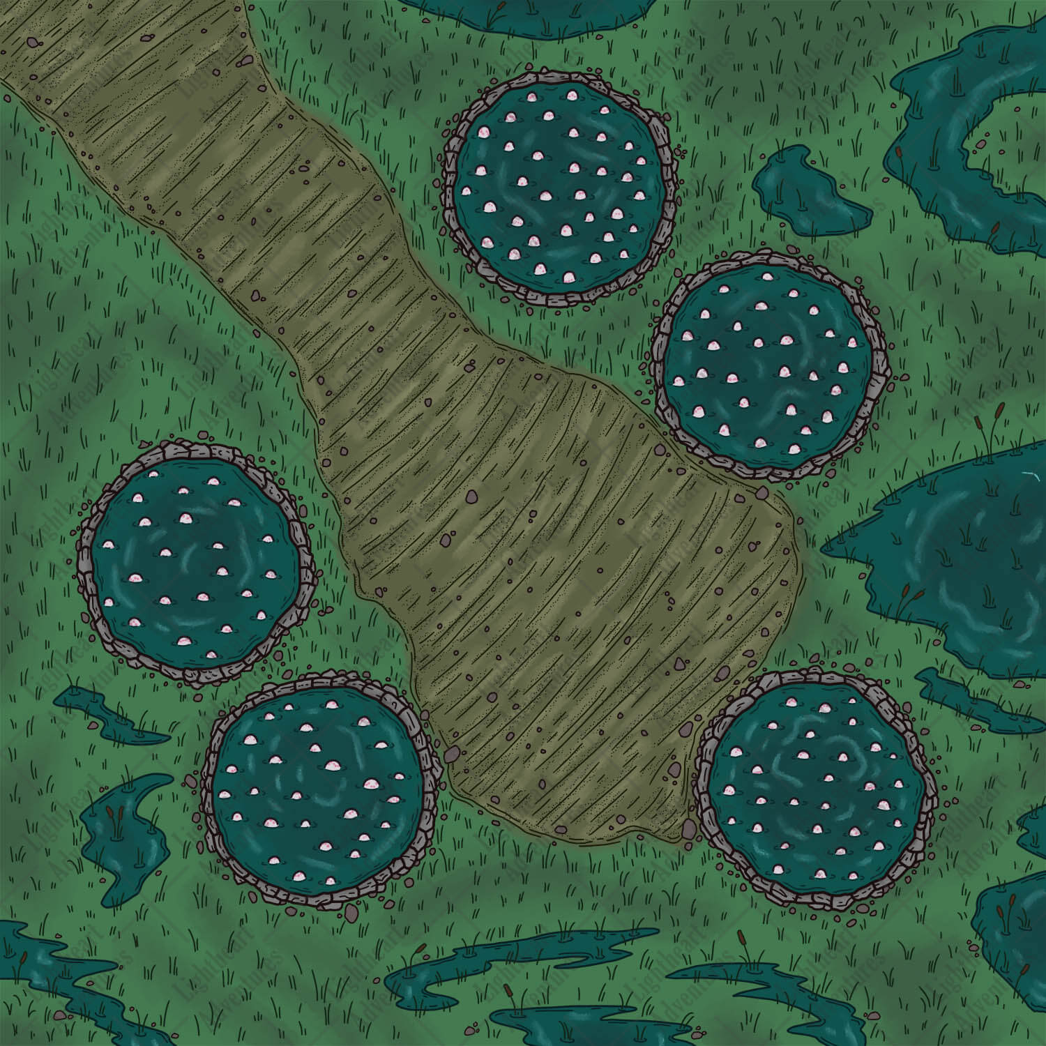 Candlekeep Mysteries Map Pack Breakdown | Lightheart Adventures