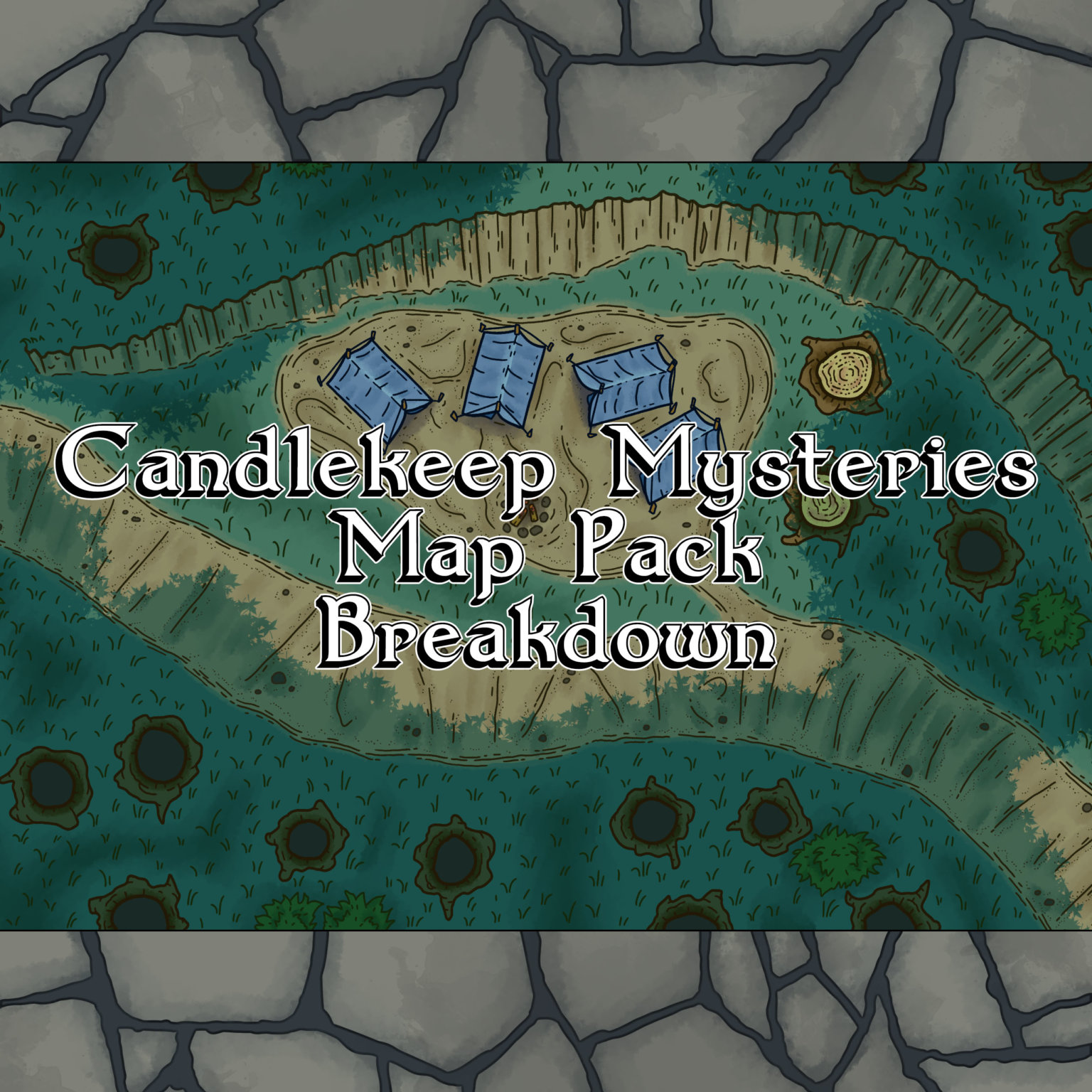 Candlekeep Mysteries Map Pack Breakdown | Lightheart Adventures